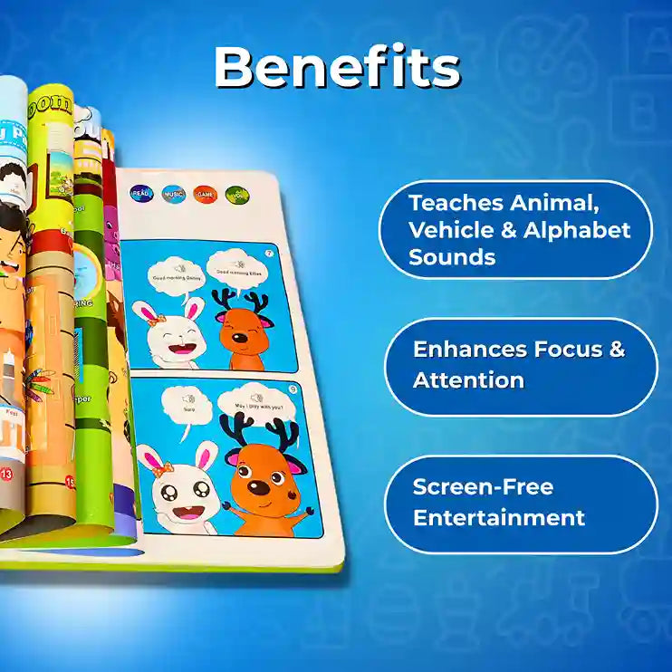 Interactive Learning Sound Book – Desi Store