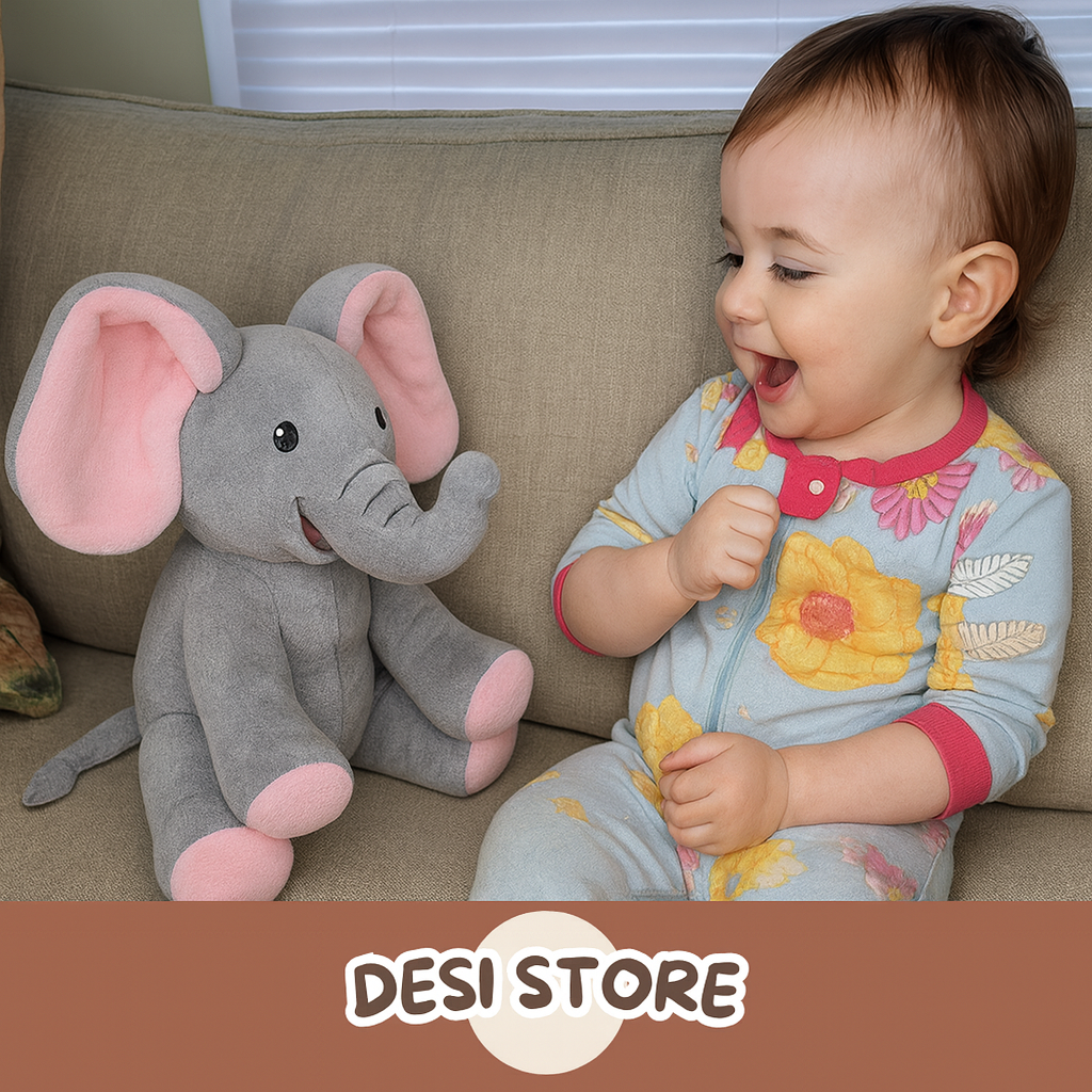 Peek A Boo Elephant – Desi Store